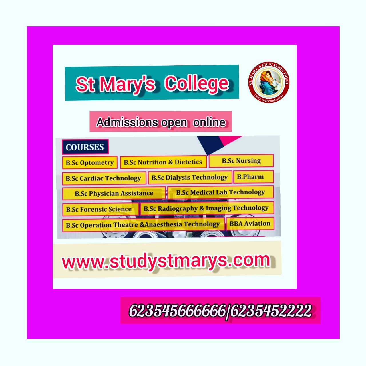 St. Mary's Group Of Institutions And St. Mary's Education Trust ...